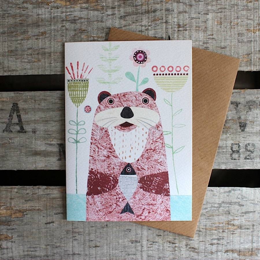 'Country Set' Card. Six Designs By Simon Hart | notonthehighstreet.com