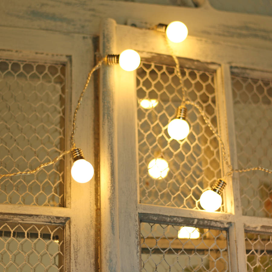 String Of Light Bulbs 2m By The Wedding of my Dreams ...