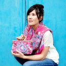 ruby glade silk clutch bag by armitage design | notonthehighstreet.com