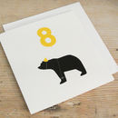 8th Birthday Card By Heather Alstead Design | notonthehighstreet.com