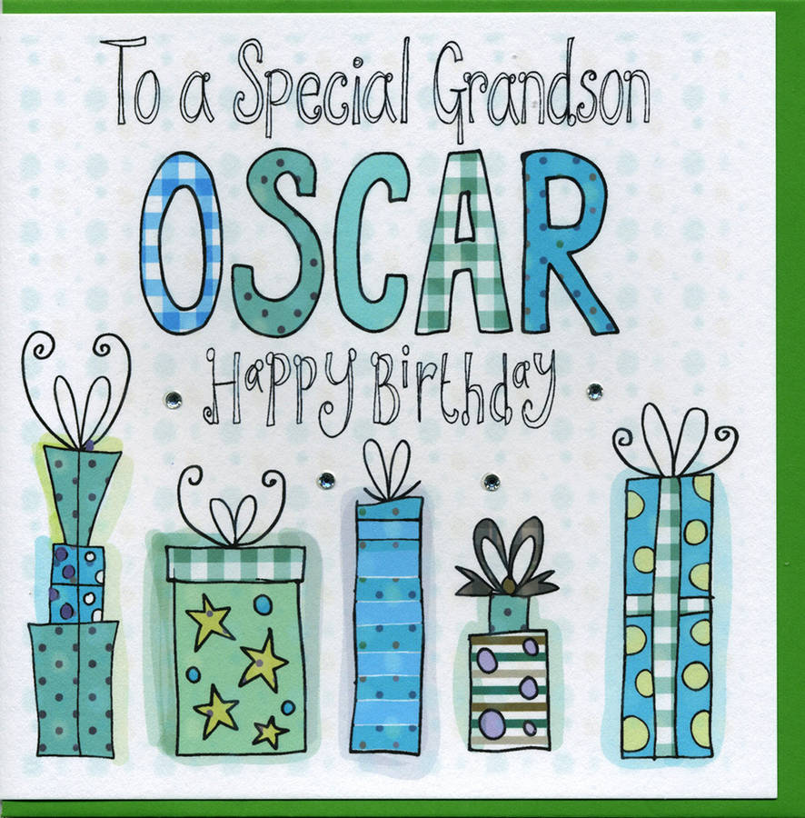 Printable Birthday Cards For Grandson