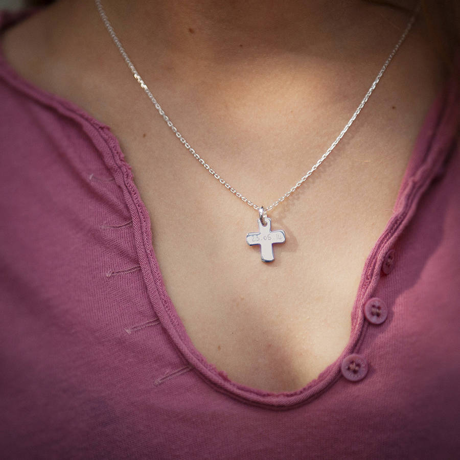 personalised holy communion chain necklace by merci maman ...