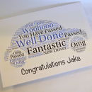 New Driver Personalised Card By Sew Very English | notonthehighstreet.com