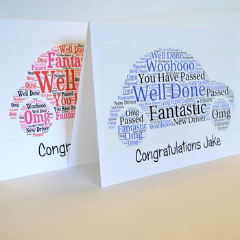 New Driver Personalised Card By Sew Very English | notonthehighstreet.com