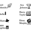 Personalised Back To School Stamp By Stomp Stamps | notonthehighstreet.com