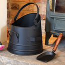 black country style coal bucket scuttle with shovel by dibor ...