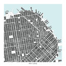 San Francisco Map Art Print Limited Edition By Bronagh Kennedy Art ...