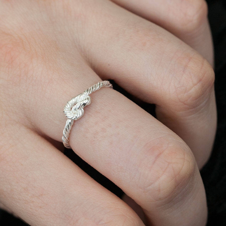 Sterling Silver Celtic Love Knot Ring By Rochelle Shepherd Jewels Gold sterling-silver-celtic-love-knot-ring-by-rochelle-shepherd-jewels-gold