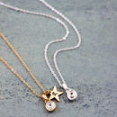 Small Gemstone Necklace By J&S Jewellery | notonthehighstreet.com