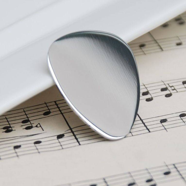 personalised guitar plectrum by penelopetom | notonthehighstreet.com