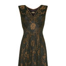Special Occasion Lace Dress Green And Gold By Nancy Mac ...