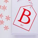 Personalised Initial Gift Tag By Daisyley Designs | notonthehighstreet.com
