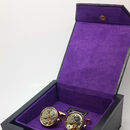 Clockwork Cufflinks With Real Moving Parts In Rose By Vyconic ...