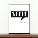 'it is what it is' inspirational quote print by coco and dee ...