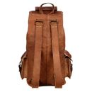 large brown leather rucksack by paper high | notonthehighstreet.com