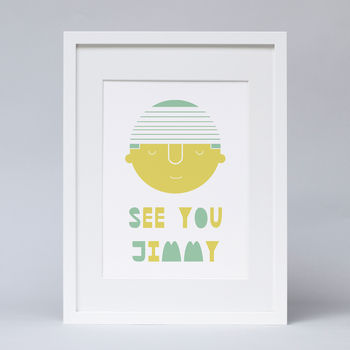 'see you jimmy' print by eat haggis | notonthehighstreet.com