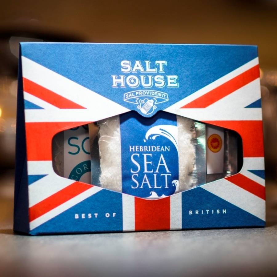 british gourmet salt collection by salthouse & peppermongers ...