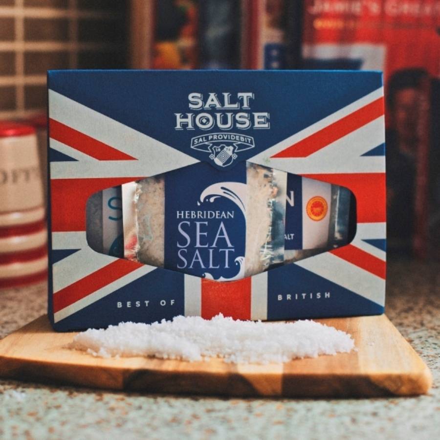 british gourmet salt collection by salthouse & peppermongers ...