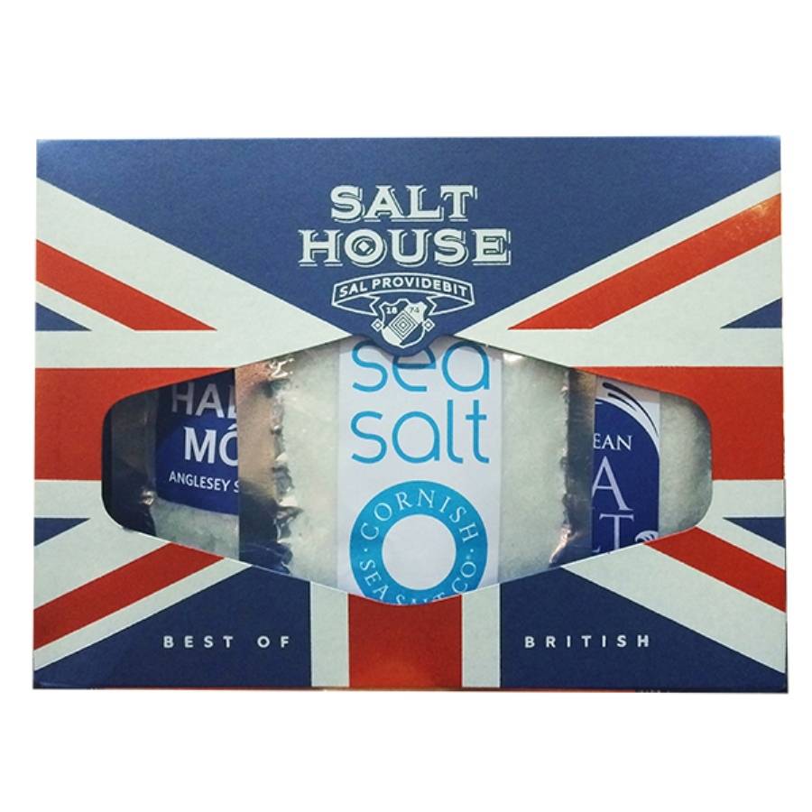 british gourmet salt collection by salthouse & peppermongers ...