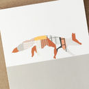 Fox Card By Lucy Alice Designs | notonthehighstreet.com