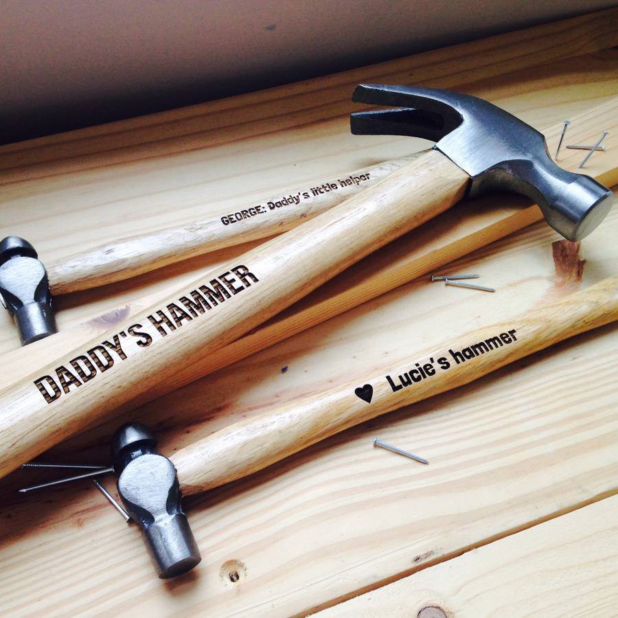 personalised big hammer and little hammer set by auntie mims ...