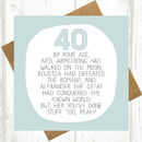 By Your Age… Funny 40th Birthday Card By Paper Plane ...