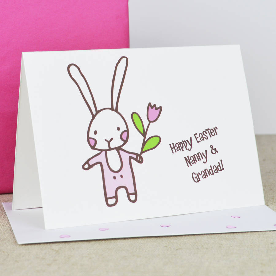 Personalised Easter Card By Andrea Fays | notonthehighstreet.com