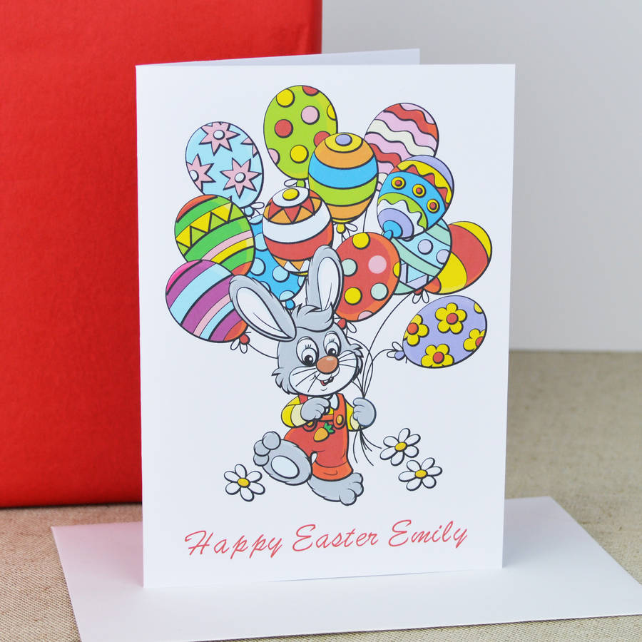 Personalised Easter Egg Card By Andrea Fays | notonthehighstreet.com