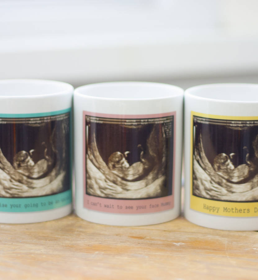 baby scan mug by little pieces | notonthehighstreet.com