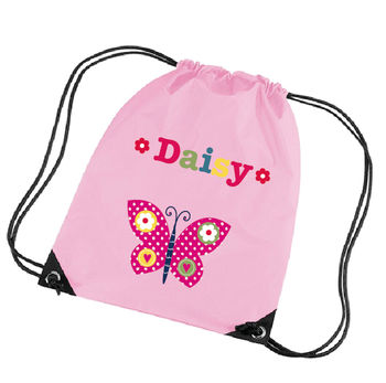 Girls Personalised Waterproof Swim Bag Various Designs By TillieMint ...