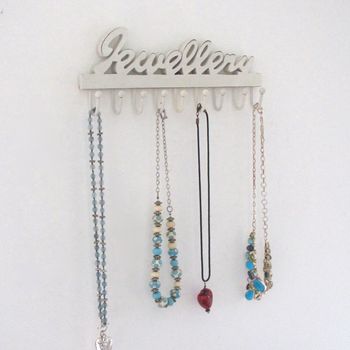 wooden jewellery hooks by chapel cards | notonthehighstreet.com