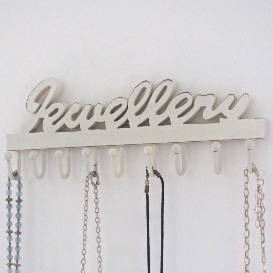 wooden jewellery hooks by chapel cards | notonthehighstreet.com