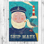 Retro Fisherman Greetings Card By Rocket 68 | notonthehighstreet.com