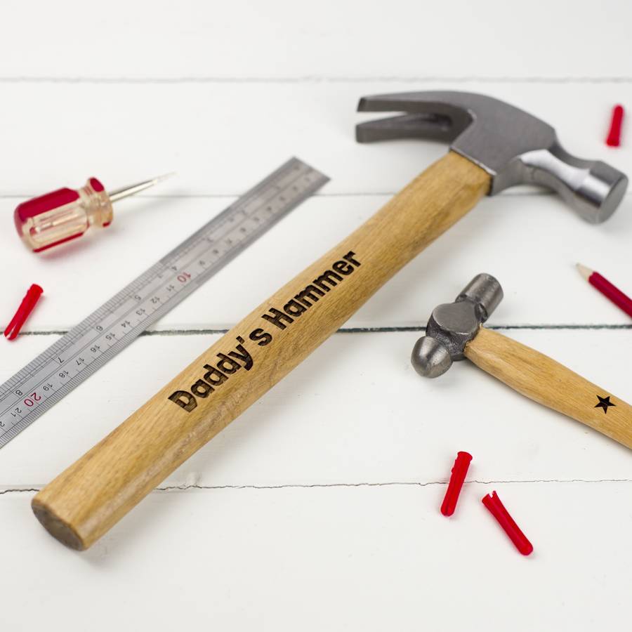 personalised big hammer and little hammer set by auntie mims ...