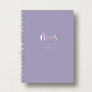 Personalised 60th Birthday Memories Album By Designed ...