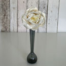 newspaper style print personalised paper rose by paper posies ...