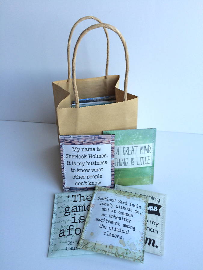 sherlock holmes tea gift set by victoria mae designs ...