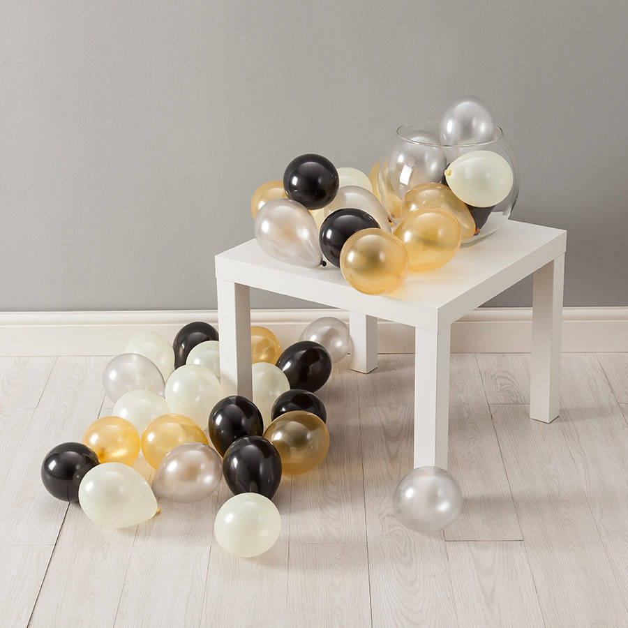 pack of 28 glitz and glam mini balloons by bubblegum balloons ...