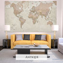 giant sized canvas world map by maps international | notonthehighstreet.com
