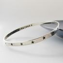 Sterling Silver Star Bangle By Ali Bali Jewellery | notonthehighstreet.com