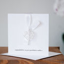 Personalised Wire Heart Graduation Card By Twenty Seven ...