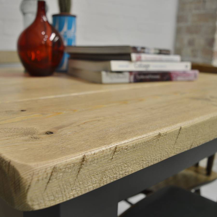 natural plank dining table by ollu | notonthehighstreet.com