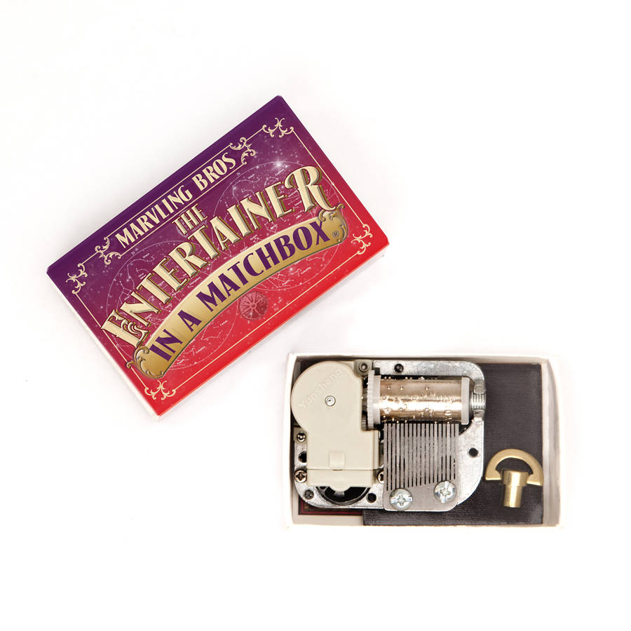 Make Your Own Music Box In A Matchbox By Marvling Bros Ltd 