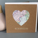 Personalised Vintage Map Cards By Posh Totty Designs Creates ...