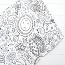 Colour In Tablecloth Party Time *Personalise It By Eggnogg Ltd ...