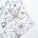 Colour In Giant Poster Tablecloth Teatime Personalse It By Eggnogg Ltd ...
