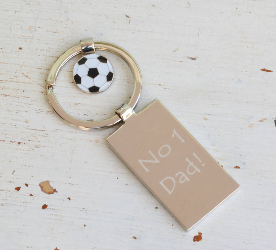 personalised football pitch keyring by me and my sport ...