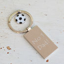 personalised football pitch keyring by me and my sport ...