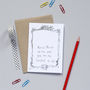 'Mirror Mirror On The Wall' Card By Death by Tea | notonthehighstreet.com