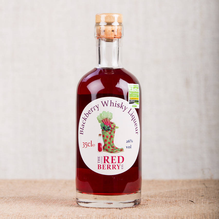 Blackberry Whisky Liqueur By The Little Red Berry Co ...